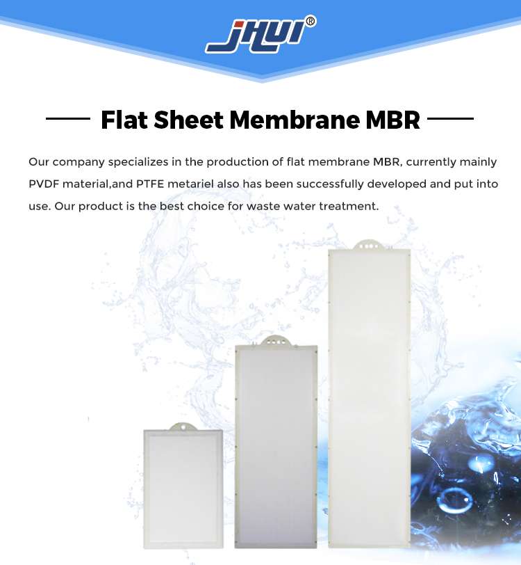 JHM Flat Sheet Membrane Module Bioreactor Mbr Wastewater Treatment